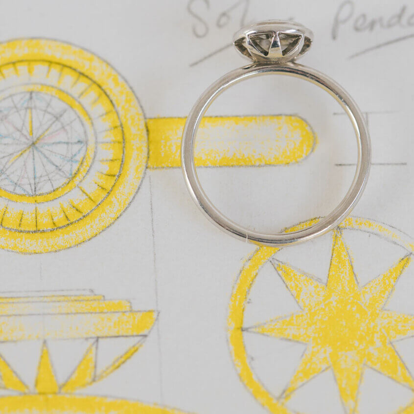 Sol Engagement Ring - Jodie Gearing